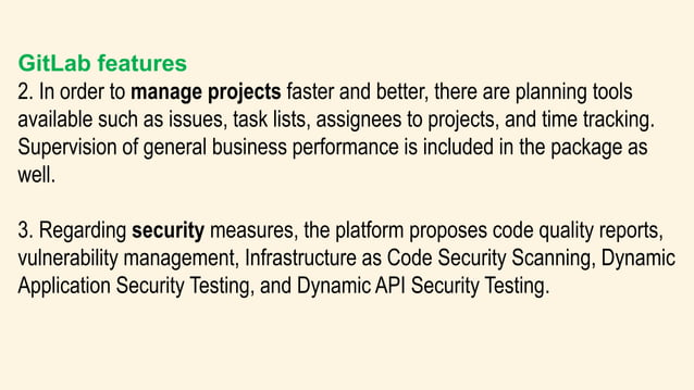 Difference between Github vs Gitlab vs Bitbucket | PPTX