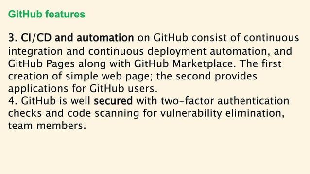Difference between Github vs Gitlab vs Bitbucket | PPTX
