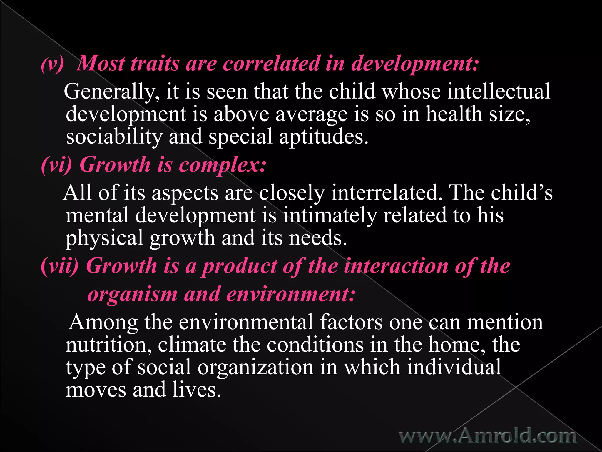 Difference between growth and development | PPTX