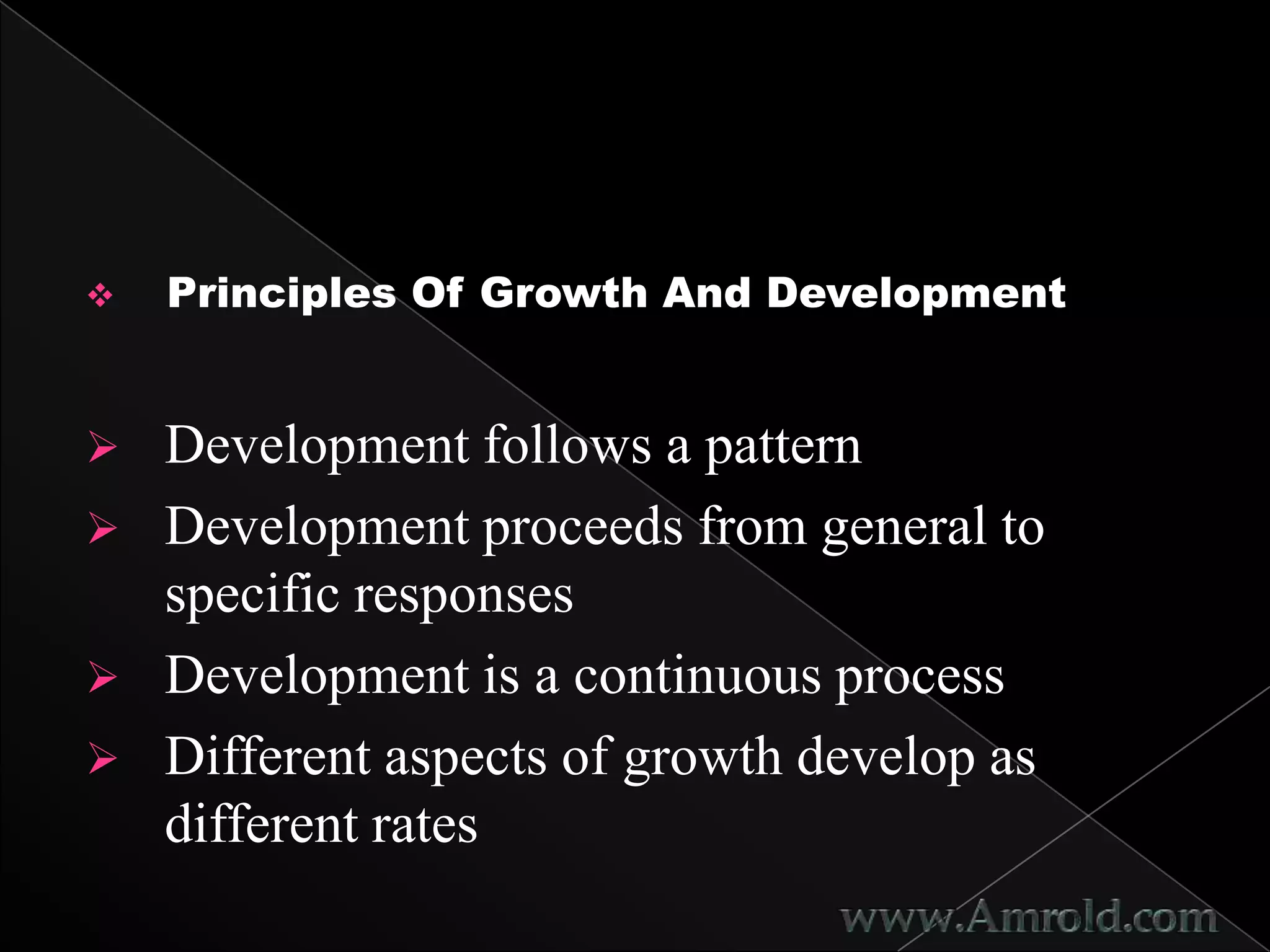 Difference between growth and development | PPTX