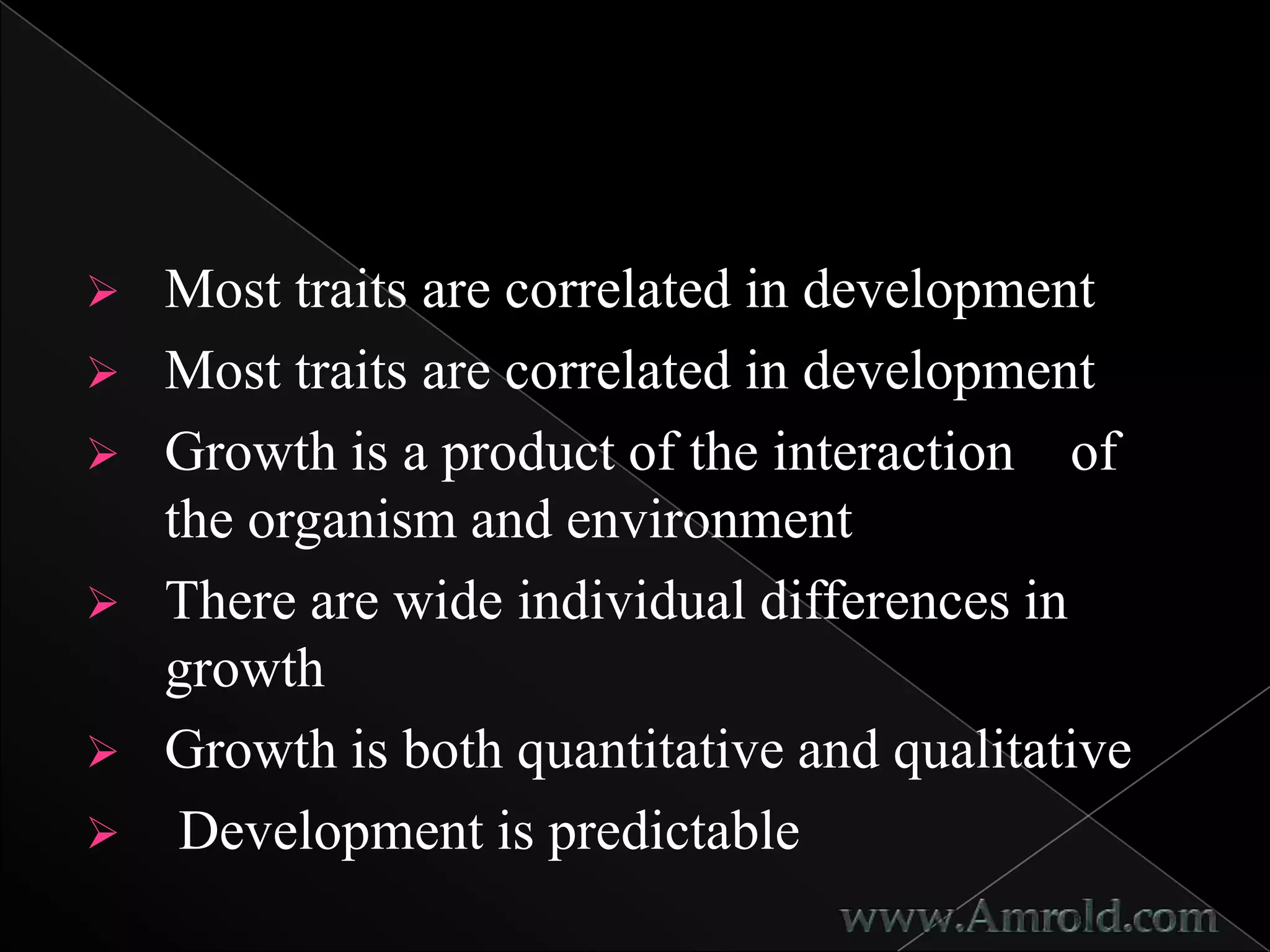Difference between growth and development | PPTX
