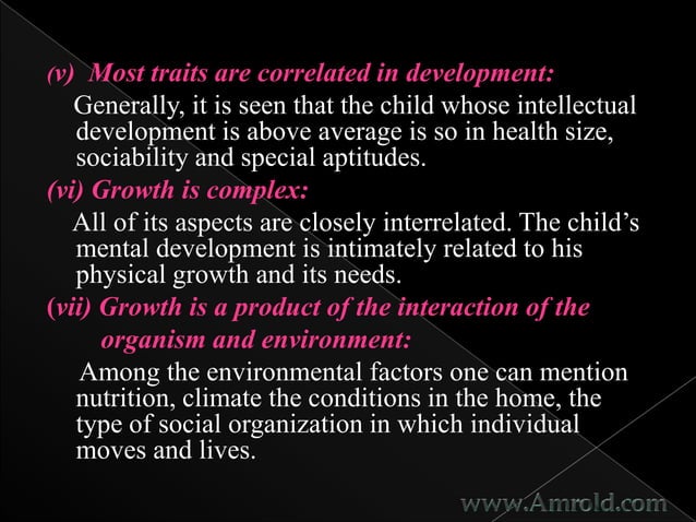 Difference between growth and development | PPTX