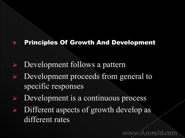 Difference between growth and development | PPTX