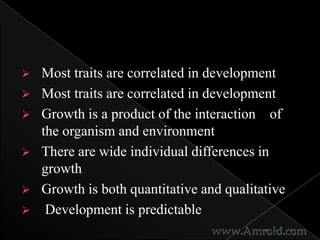 Difference between growth and development | PPTX