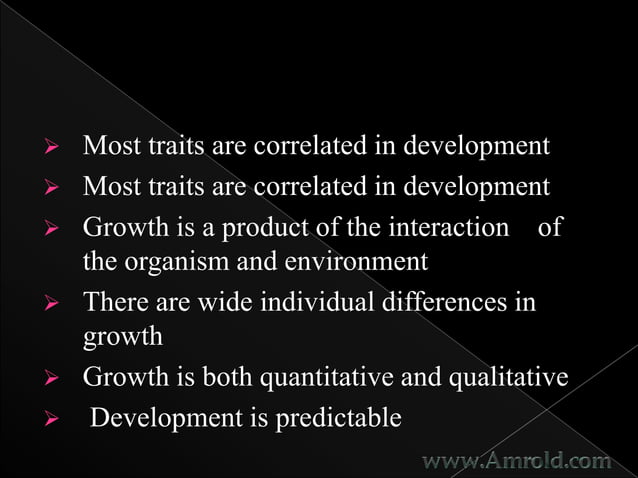Difference between growth and development | PPTX