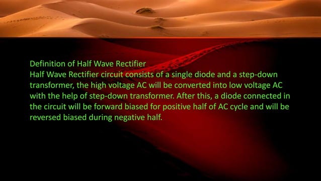 Difference between half wave and full wave rectifier | PPTX | Physics | Science