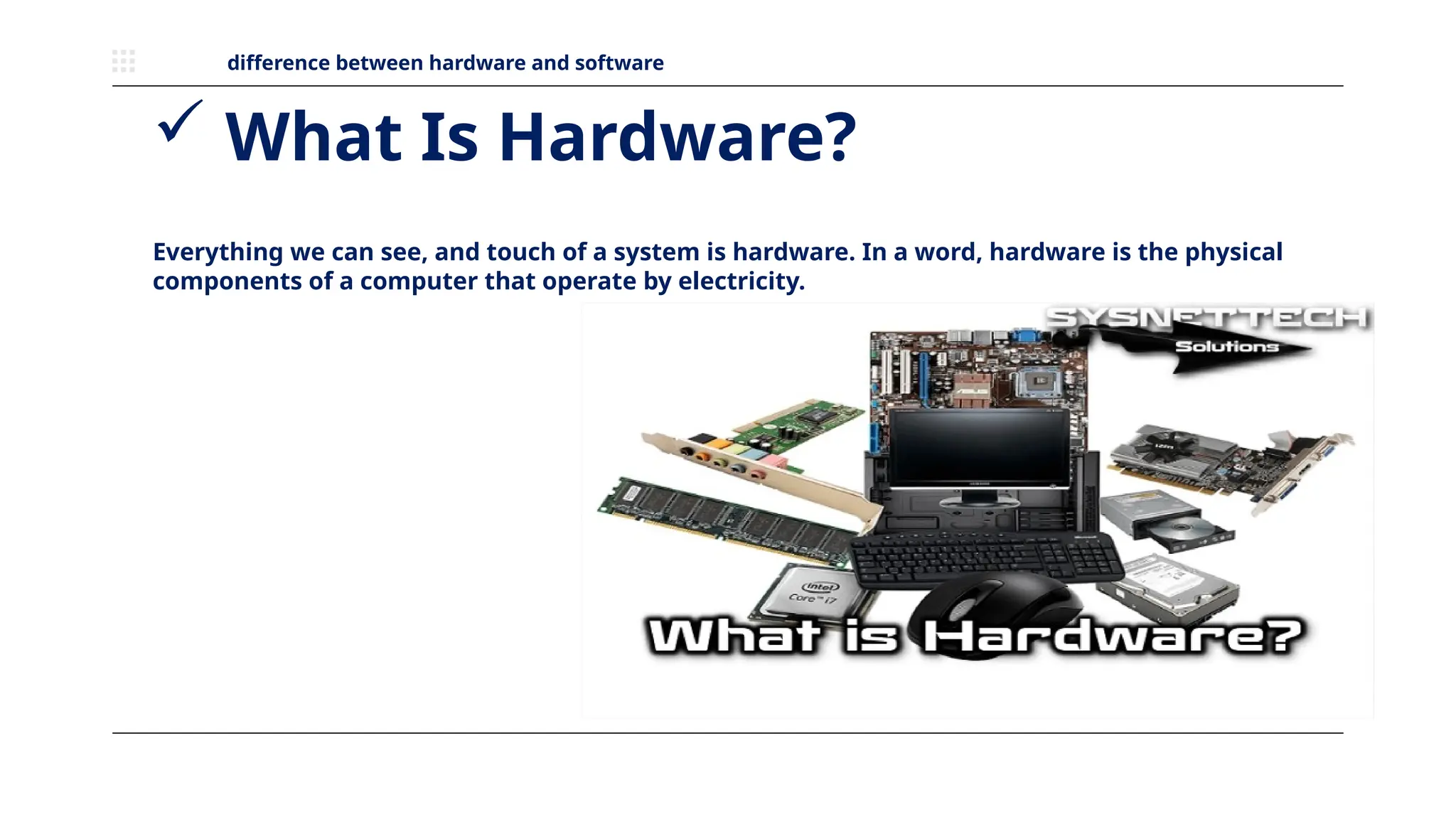 Difference between hardware and software.pptx