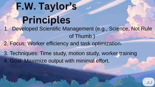 Difference between Henry fayol and FW Taylor .pdf
