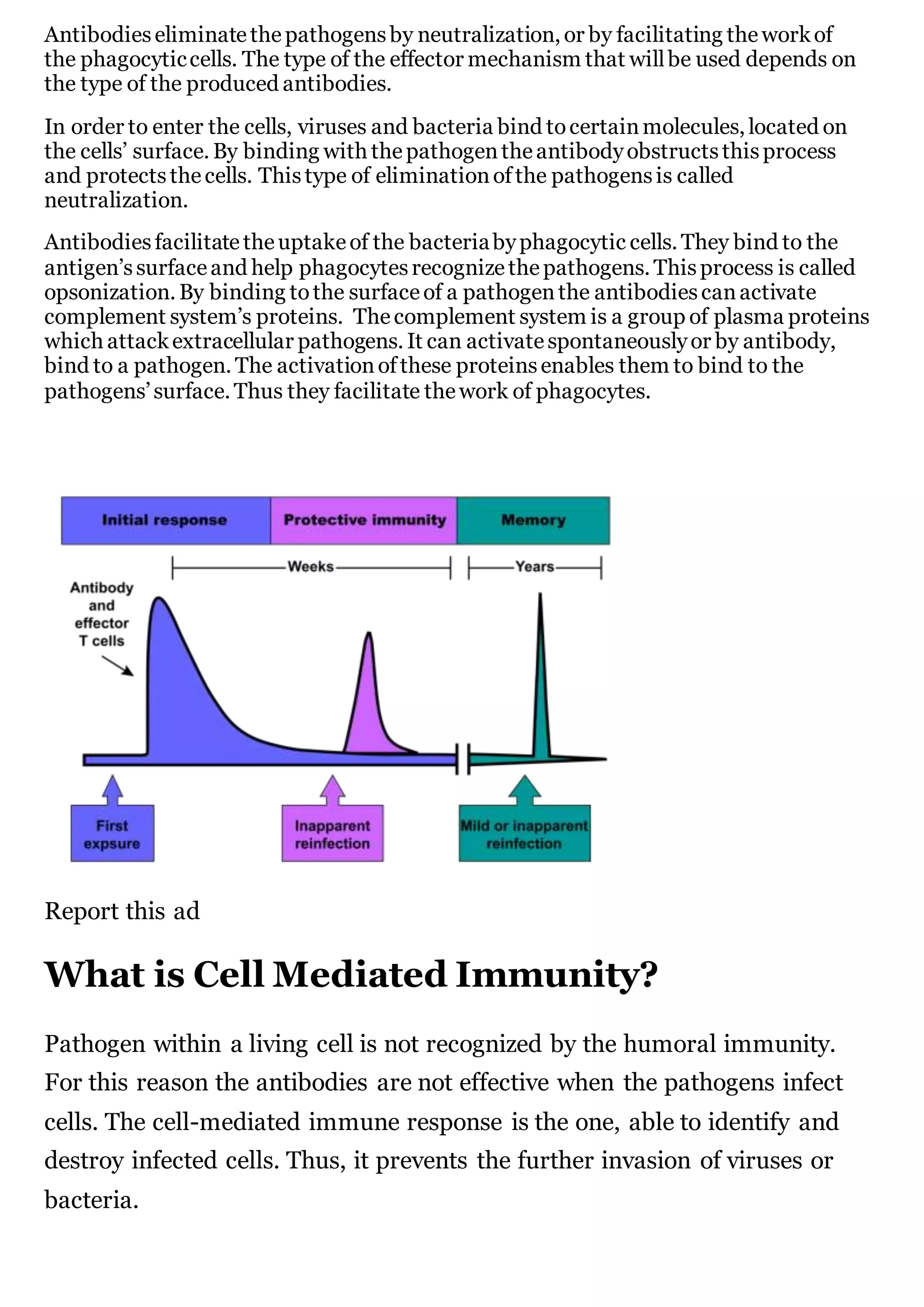Difference between humoral and cell mediated immunity Dr. ihsan edan ...