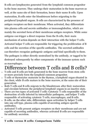 Difference between humoral and cell mediated immunity Dr. ihsan edan ...
