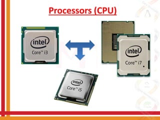 Difference between Intel i3 i5 i7 | PPT