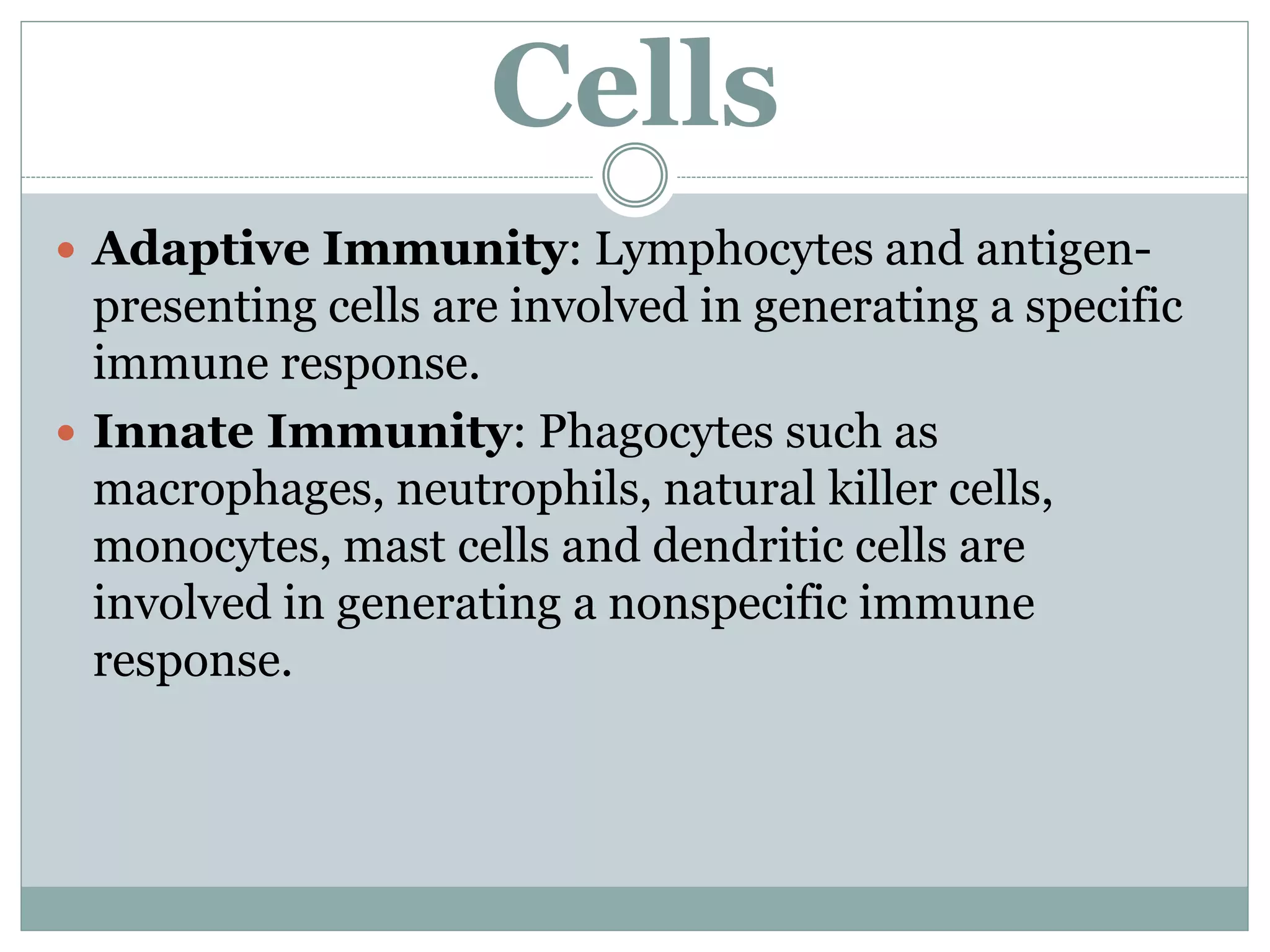 Difference between innate and adaptive immunity | PPTX Difference between innate and adaptive immunity | PPTX
