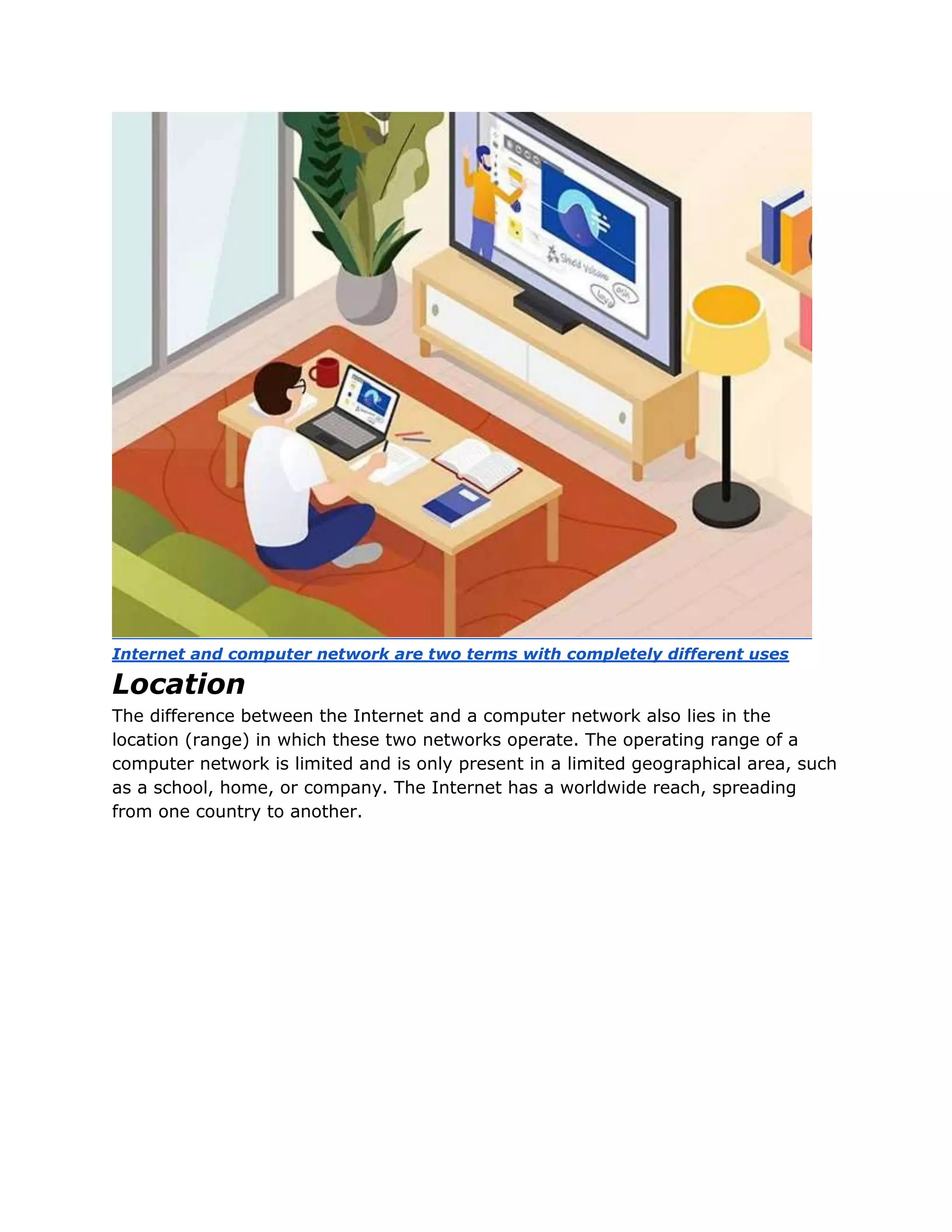 Difference Between Internet And Computer Network.docx