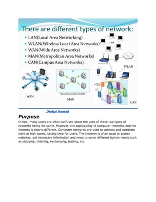 Difference Between Internet And Computer Network.docx
