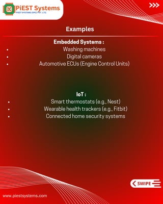 DIFFERENCE BETWEEN IOT & EMBEDDED SYSTEMS | PDF