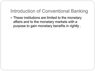 Difference between islamic & conventional banks | PPTX | Consumer ...