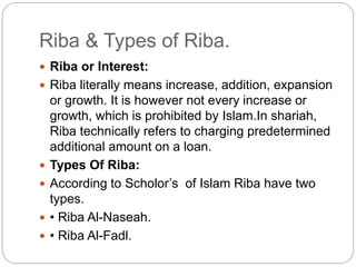 Difference between islamic & conventional banks | PPT