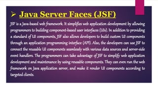 Difference between jsf, servlet and jsp | PDF