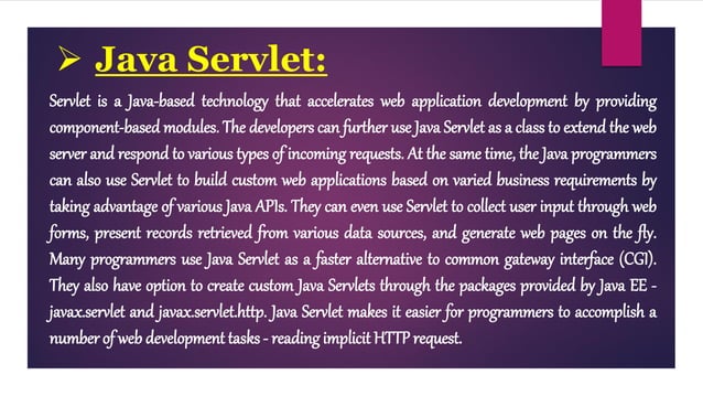 Difference between jsf, servlet and jsp | PPT | Free Download
