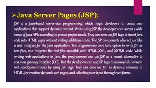 Difference between jsf, servlet and jsp | PDF