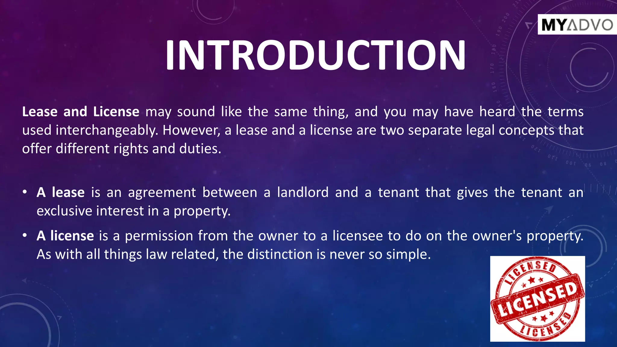 Difference between lease and license: Everything you need to know | PDF