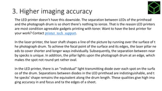 Difference between LED and laser printer | PPT