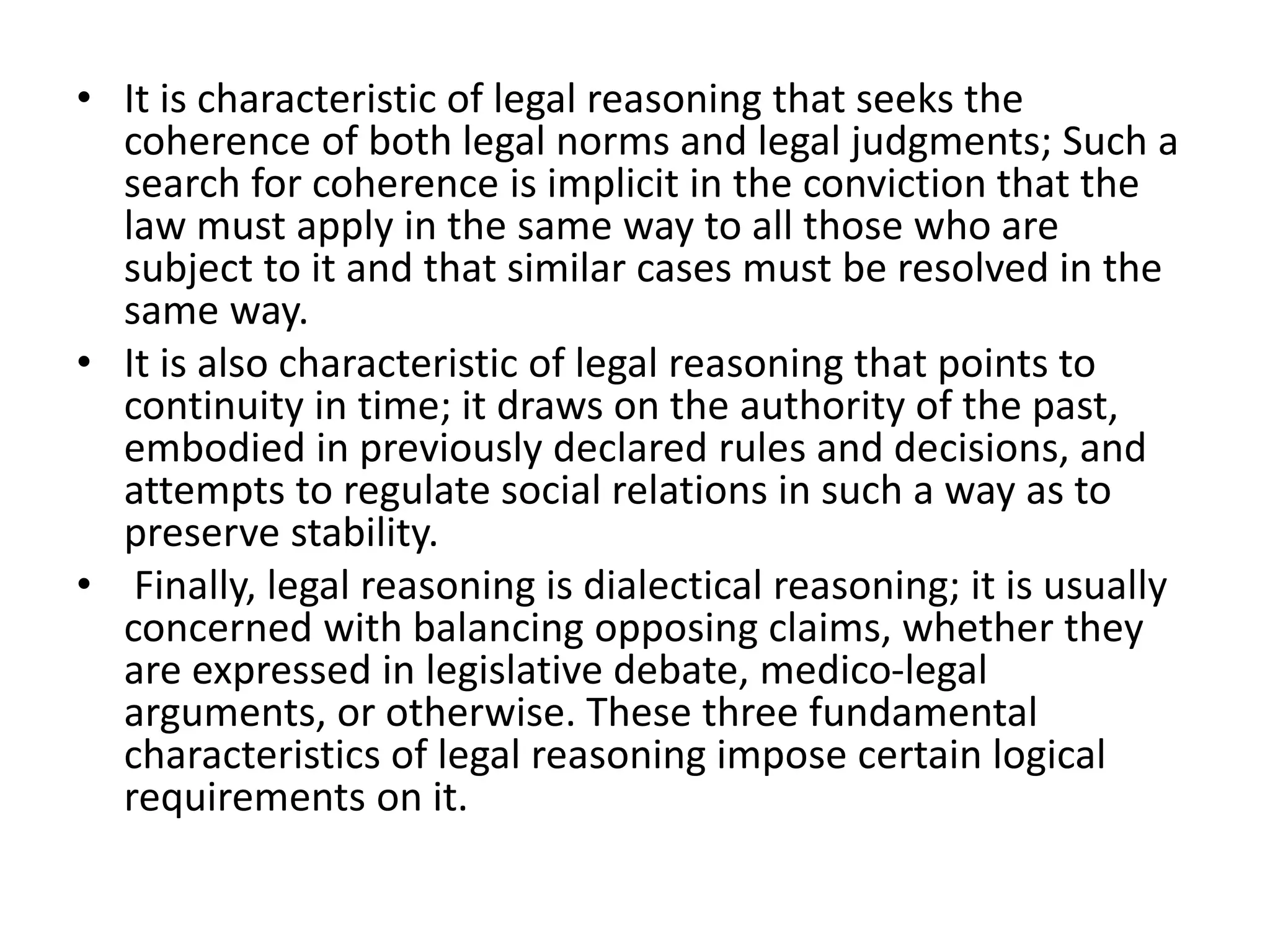 Difference between legal logic and legal rhetoric | PPTX