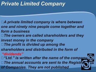 Difference between ltd plc | PPTX | Business Accounting & Finance ...