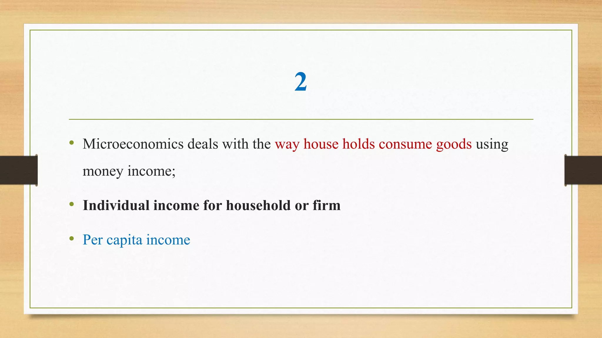 Difference between microeconomics and macroeconomics | PPT