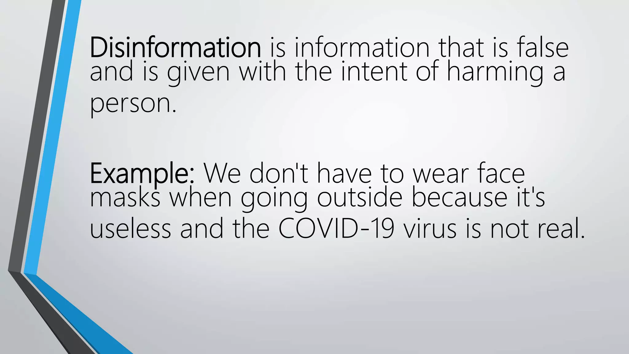 DIFFERENCE BETWEEN MISINFORMATION.pptx