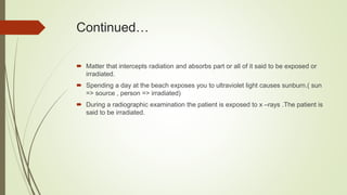 Difference between modalities of general radiology and nuclear medicine ...