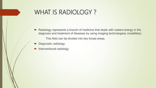 Difference between modalities of general radiology and nuclear medicine | PPTX