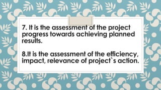 Difference between monitoring and evaluation | PPTX
