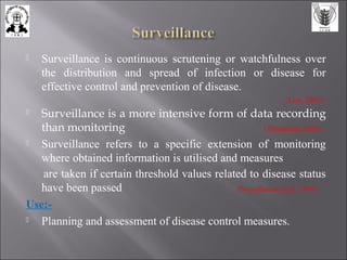 Monitoring and Surveillance | PPT