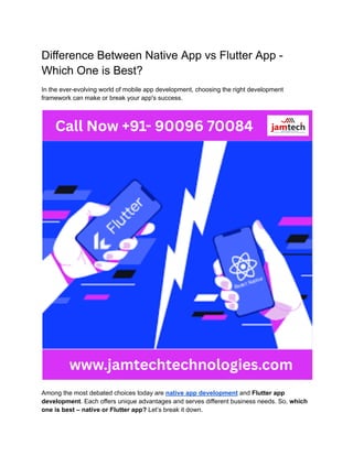 Difference Between Native App vs Flutter App Which One is Best.pdf
