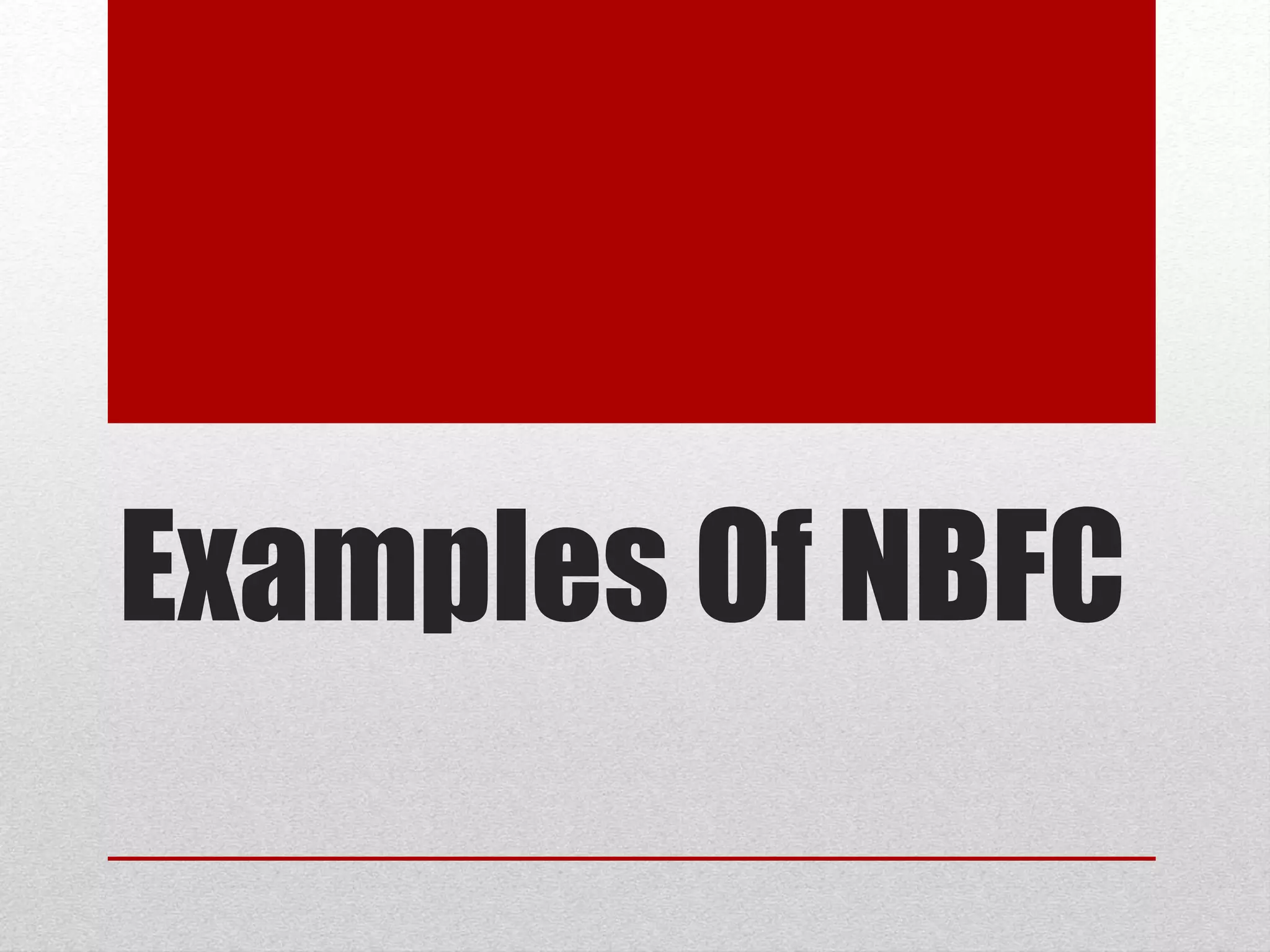 Difference between nbfi & banks | PPTX
