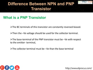Difference between npn and pnp transistor.pptx