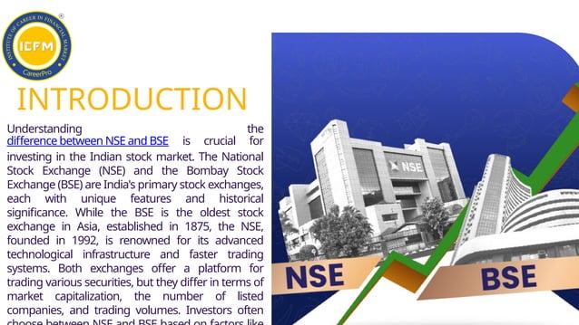 What is the Difference between nse and bse? | PPT