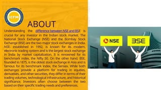 What is the Difference between nse and bse? | PPTX