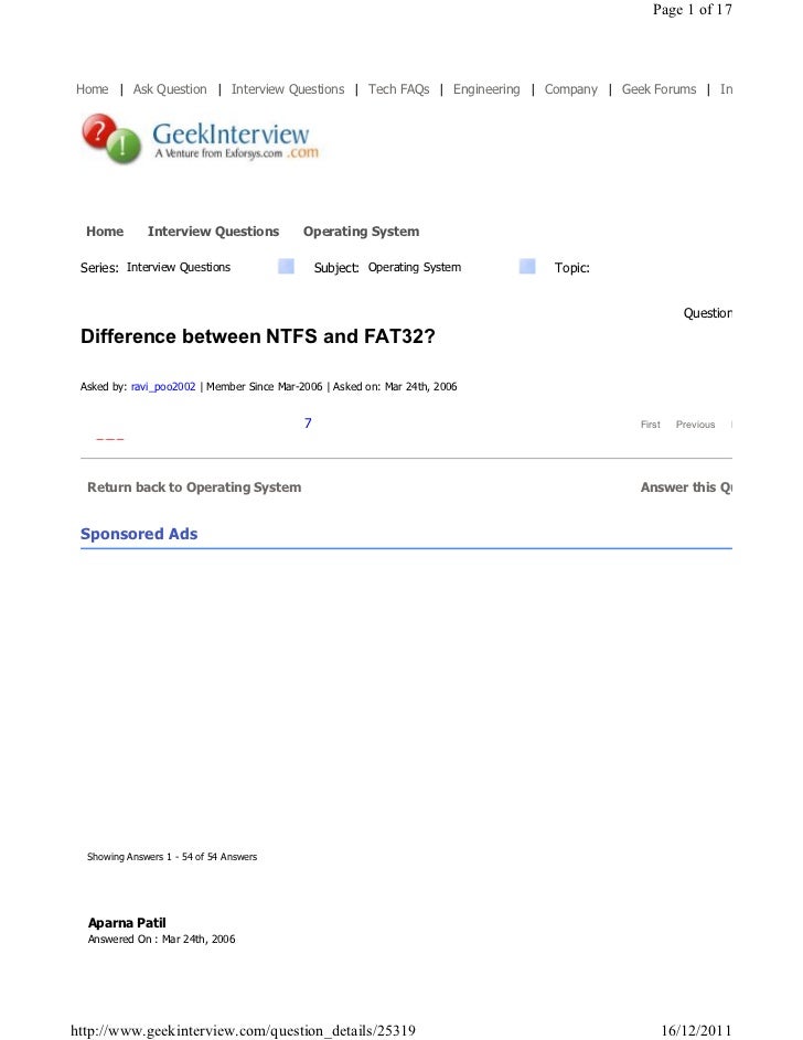 Differences Between Fat And Ntfs - Amauter Gay Differences Between Fat And Ntfs - Amauter Gay