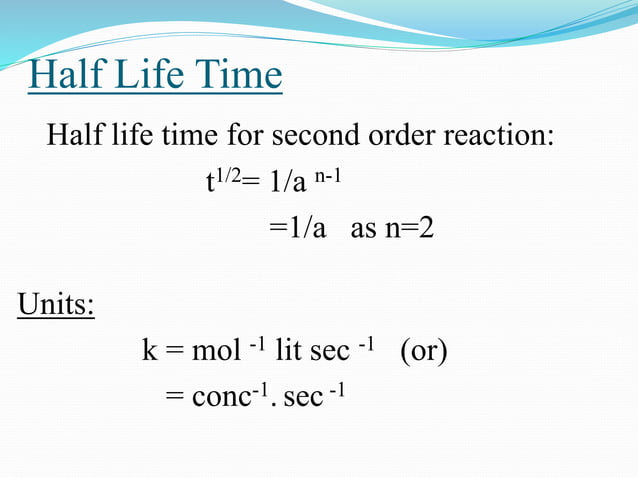 Difference between order and molecularity of a reaction 2310 | PPTX