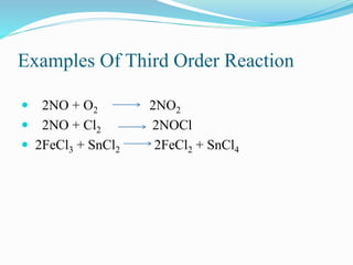 Difference between order and molecularity of a reaction 2310 | PPTX