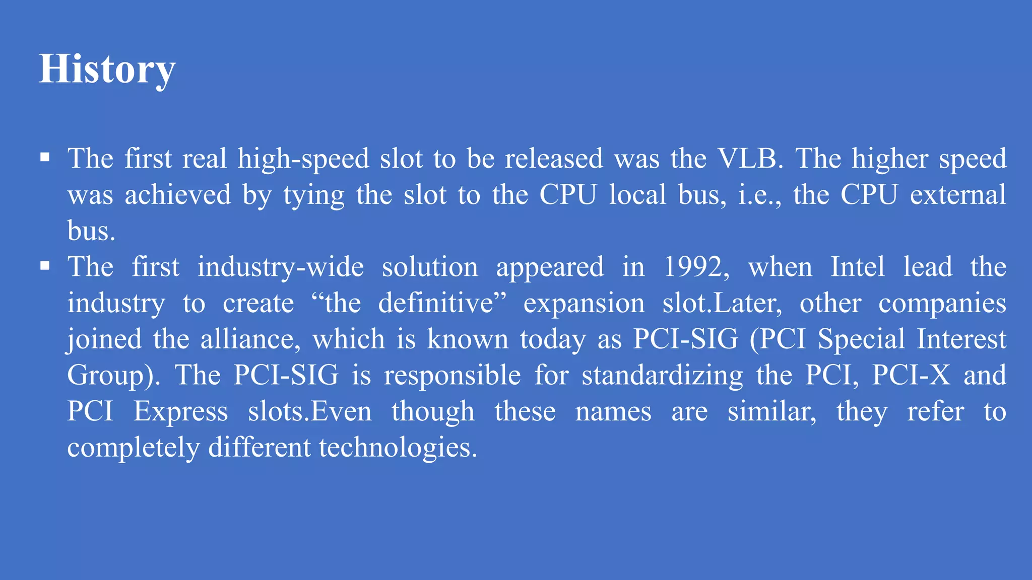 Difference between PCI PCI-X PCIe | PPTX