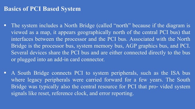 Difference between PCI PCI-X PCIe | PPTX | Computer Peripherals | Computing