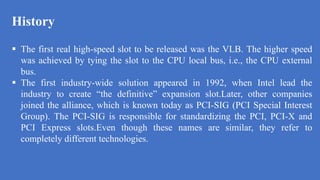 Difference between PCI PCI-X PCIe | PPTX