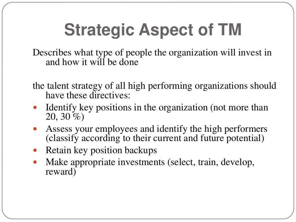 Difference Between Performance Management & Talent Managmentt Difference Between Performance Management & Talent Managmentt