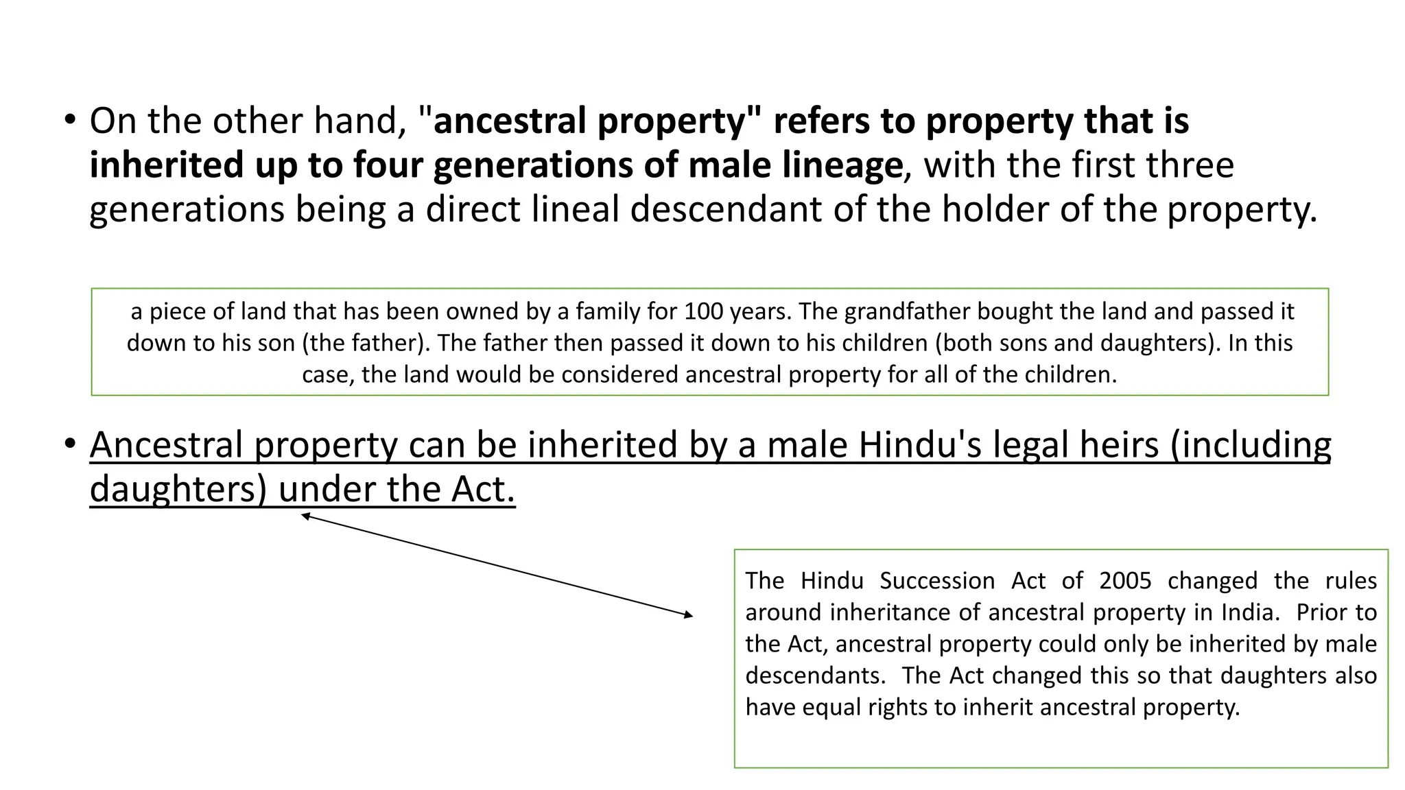 Difference Between Personal Property and Ancestral Property India and ...