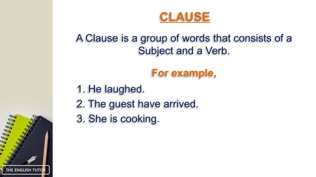 Difference between phrase and clause | PPTX
