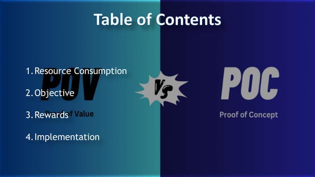 Difference Between PoC and PoV: How to Choose the Right One for Your ...