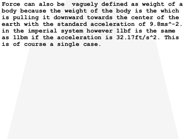 Difference Between Pound Mass And Pound Force difference-between-pound-mass-and-pound-force